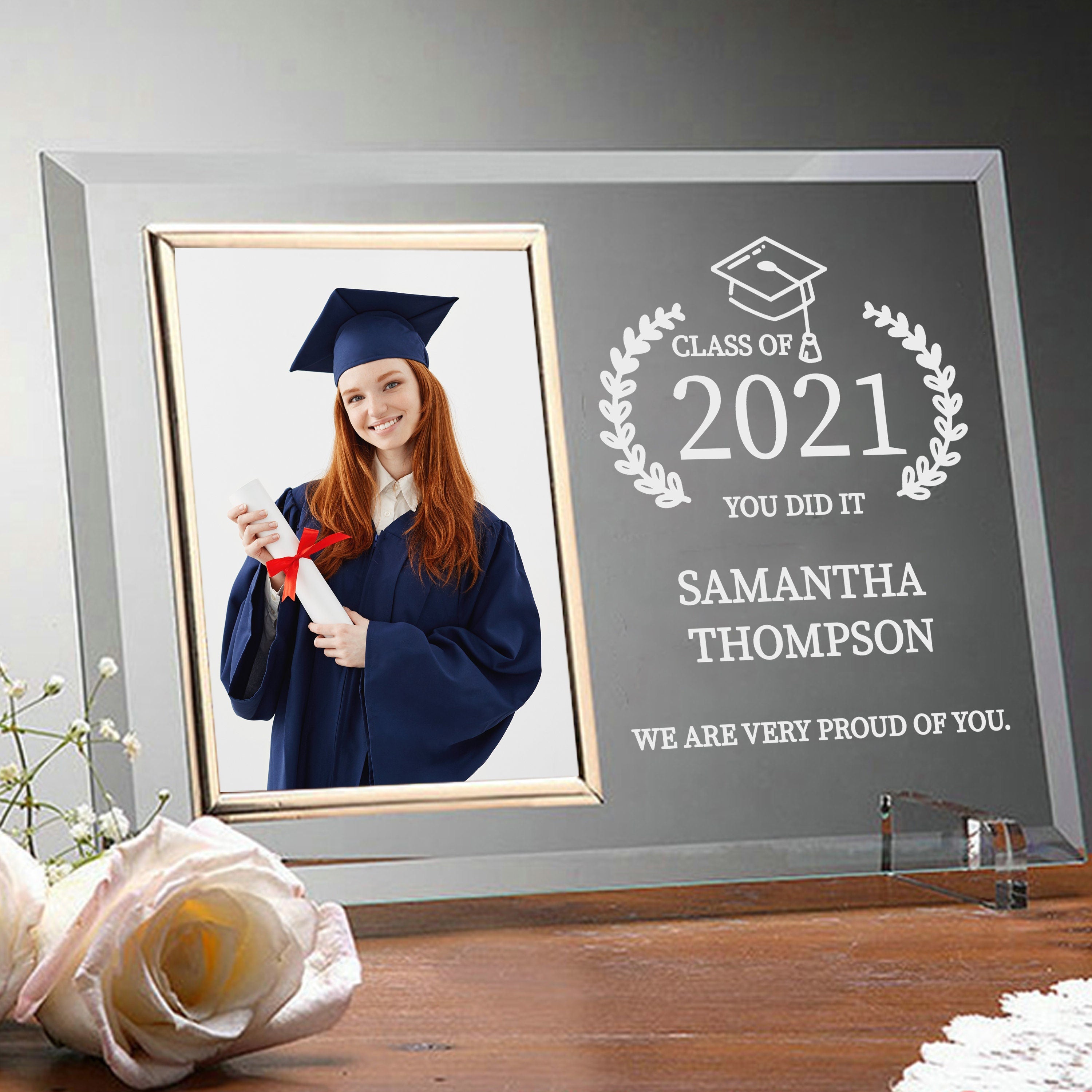 Engraved Graduation Frame – Best Gifts Personalized